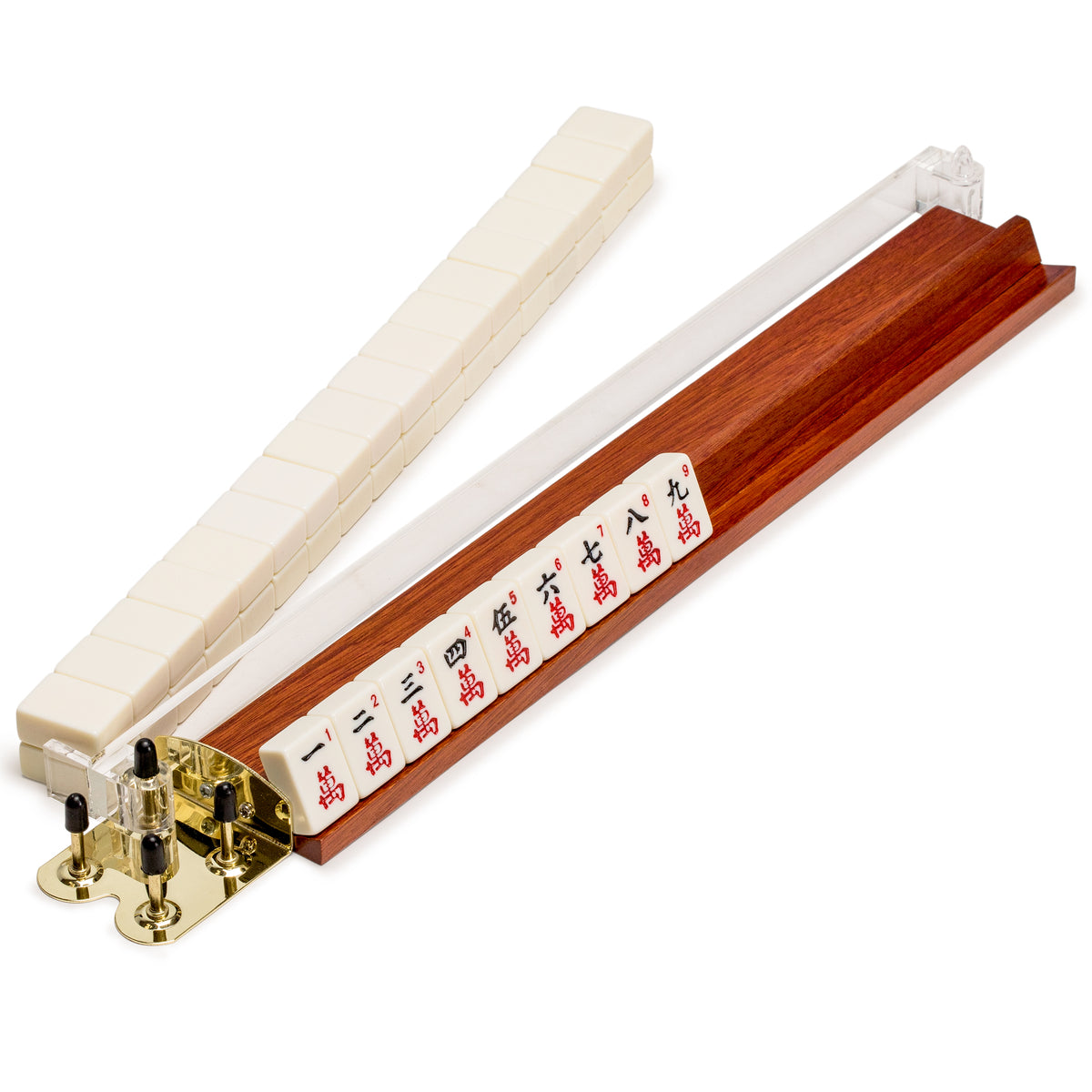 American Mahjong Tile Pushers - Set of 4, 18-Inch Clear Transparent Ac ...