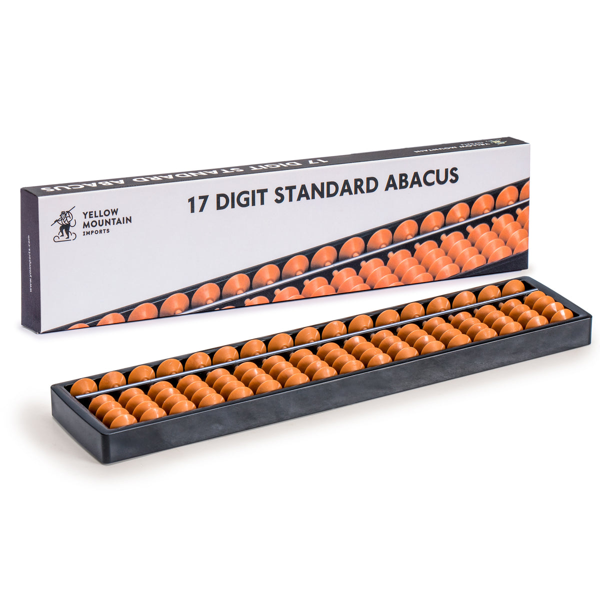 Digit Standard Abacus 10.5" - Professional 17 Column Soroban Calculato ...