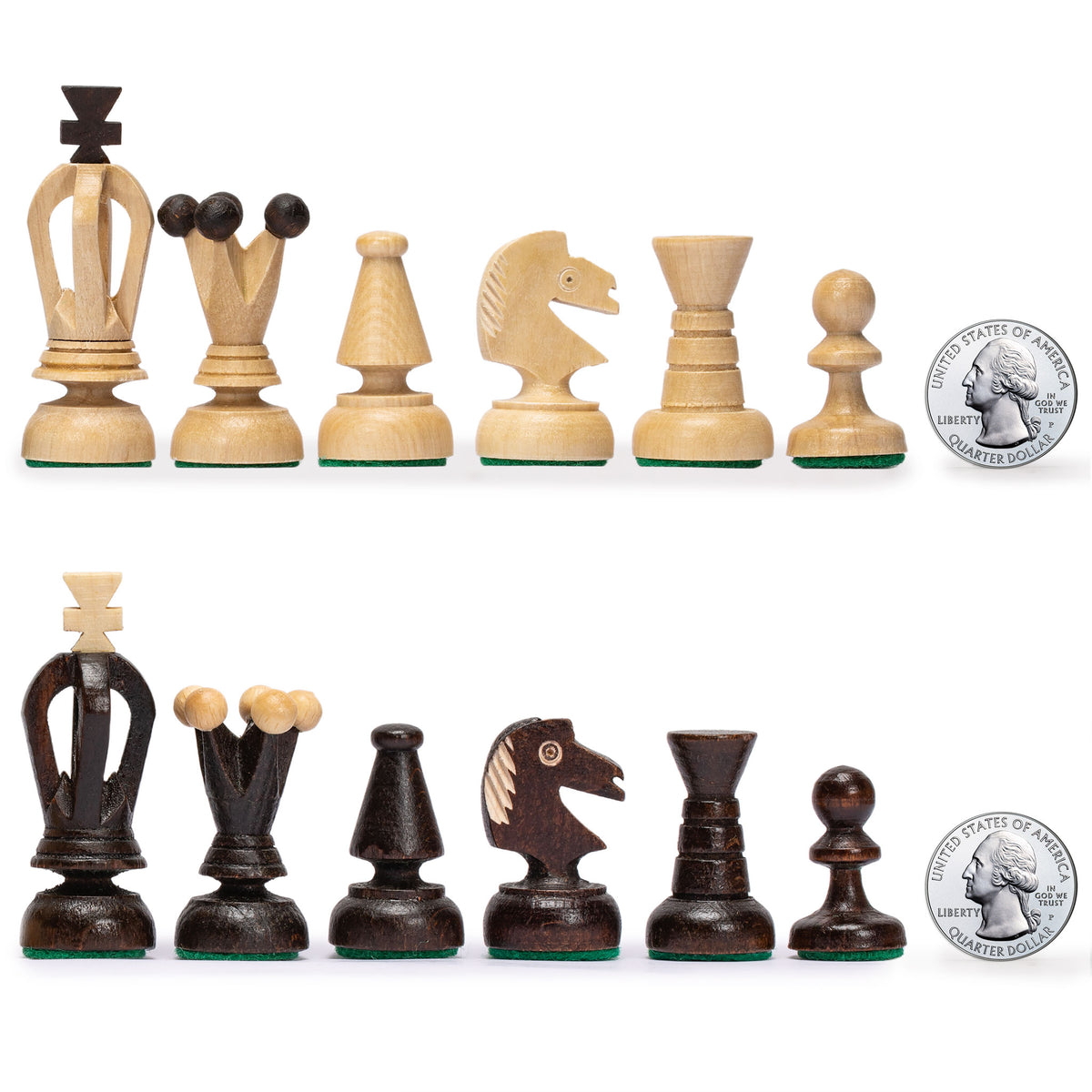 Husaria European International Chess Wooden Game Set, "King's Classic ...