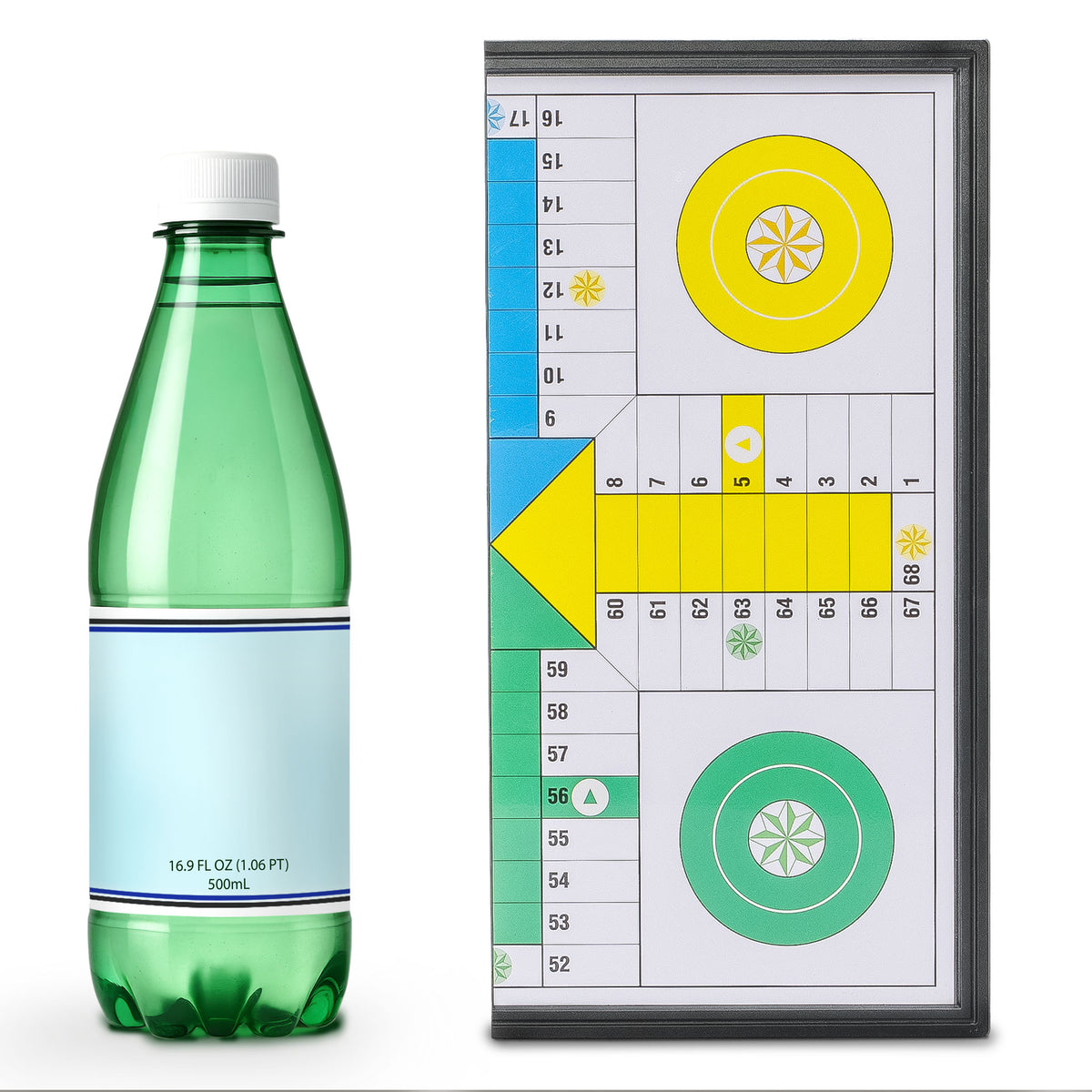 Ludo Magnetic Folding Travel Board Game Set - 9.8" – Yellow Mountain ...