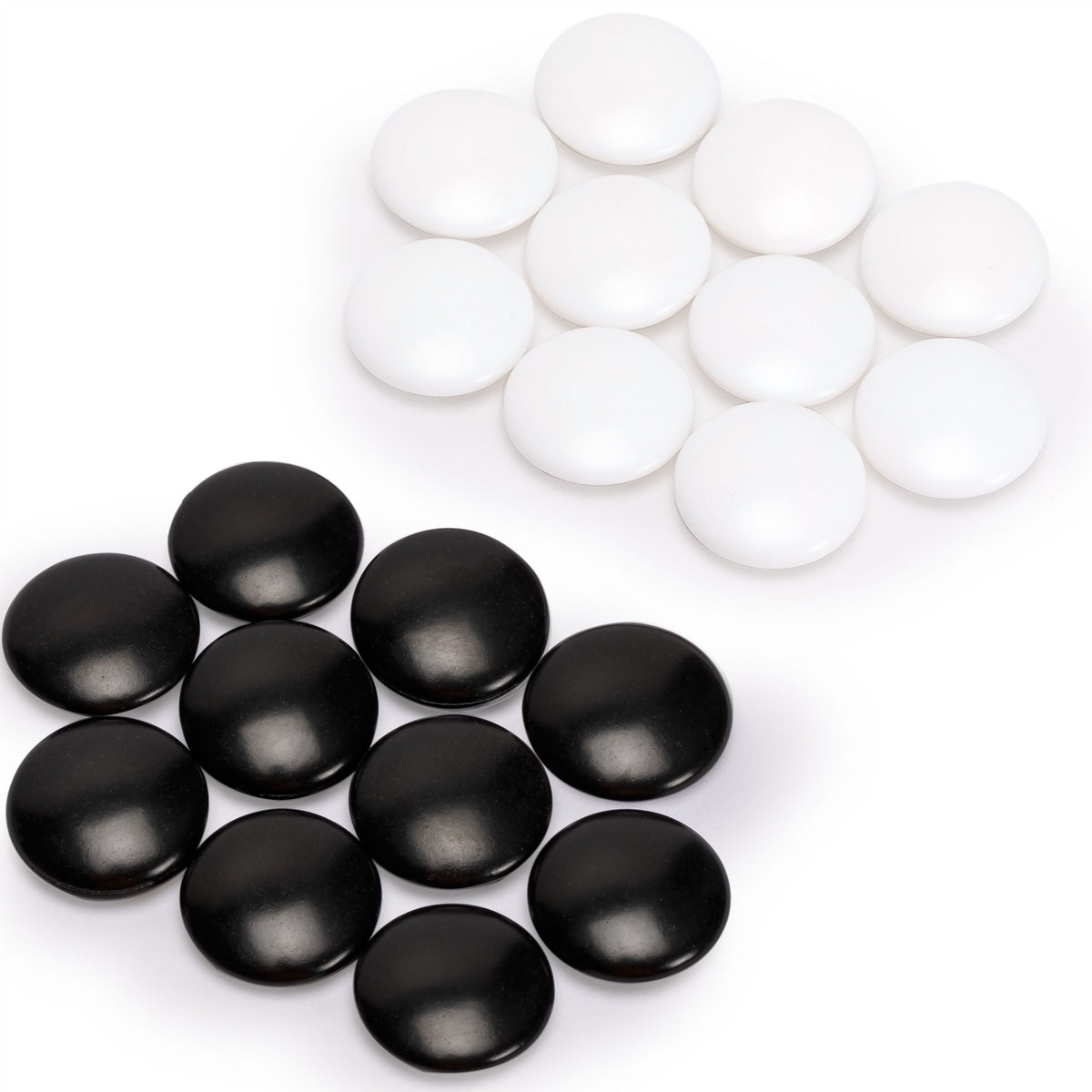 Melamine Double Convex Go Game Stones Set - 7.5-Millimeter (Size 28 ...