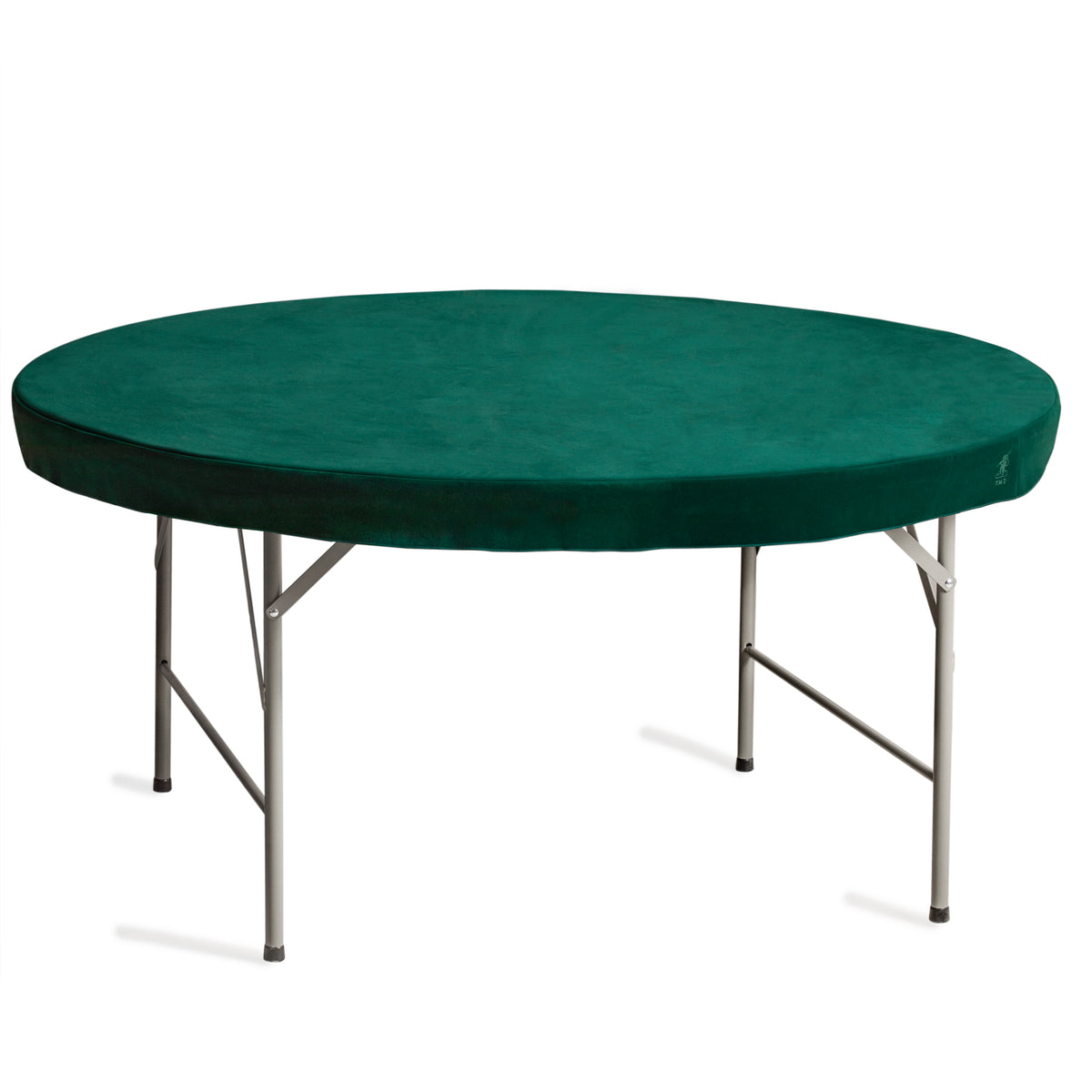 Professional Grade Green Round Table Cover for Card Games, Mahjong, Bo ...