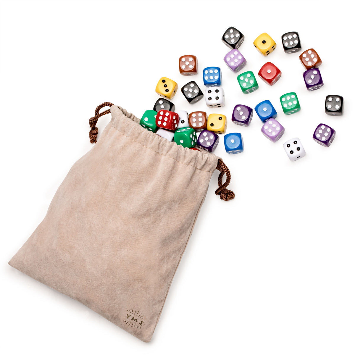 Ultimate Rounded 6-Sided Dice - Set of 100, 16mm – Yellow Mountain Imports